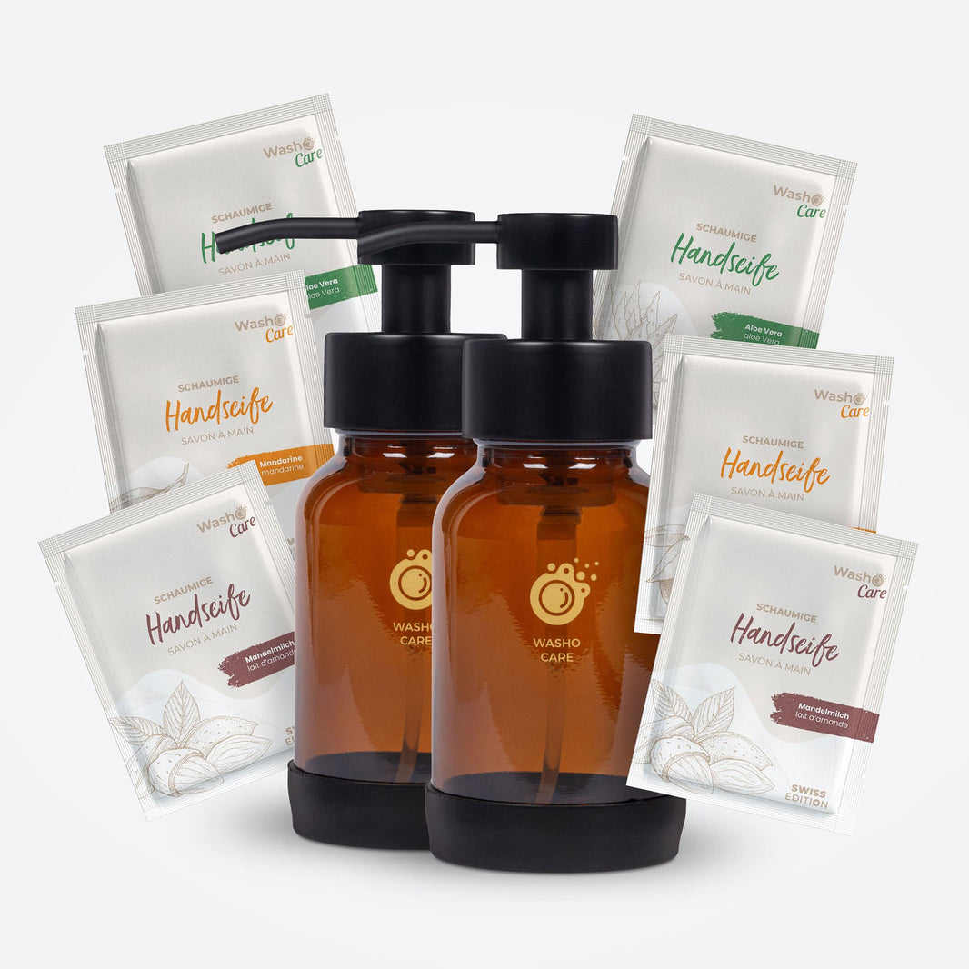 Nachhaltige Körperpflege – Feste Duschpflege & Shampoo | Washo Care ...